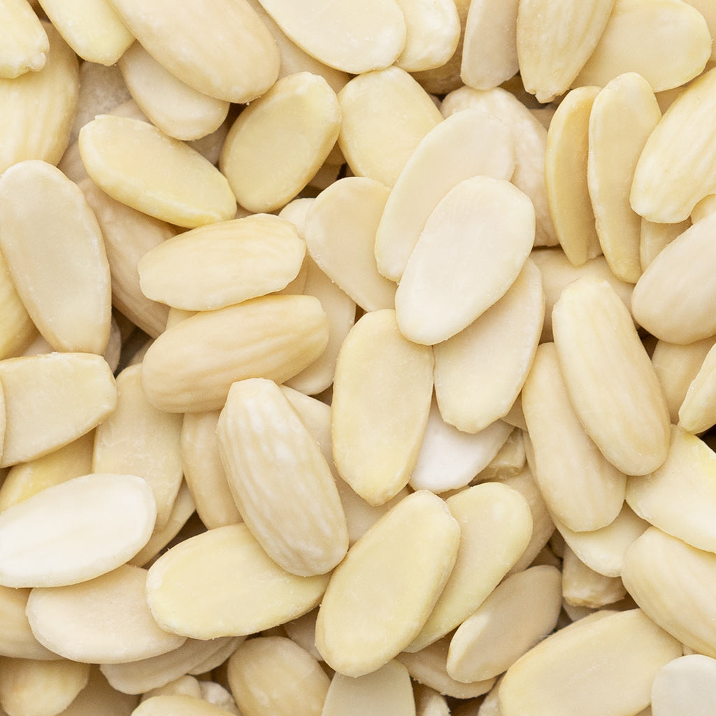 blanched split almonds