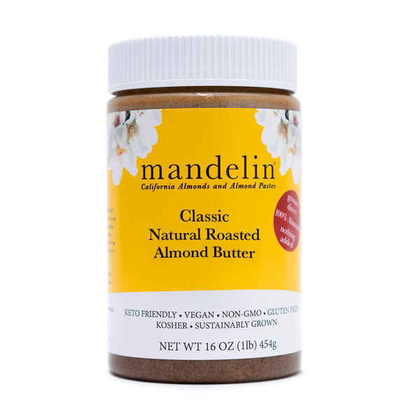Natural Roasted Almond Butter - Mandelin