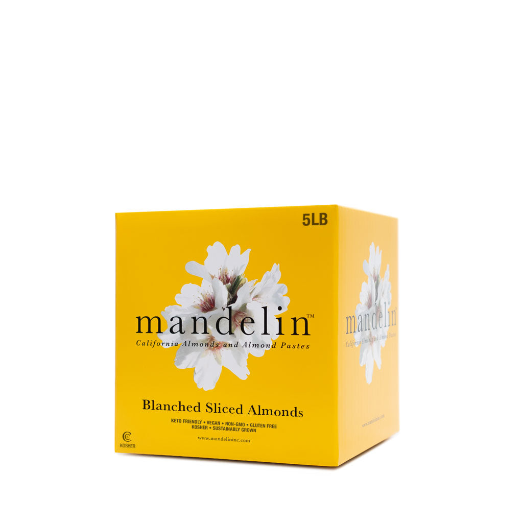 Blanched Almonds Sliced - Mandelin